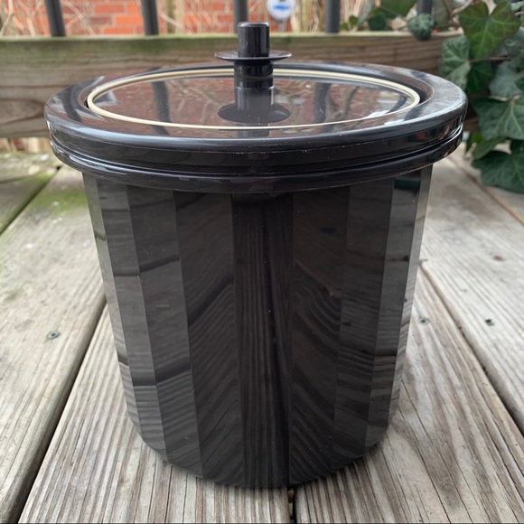 Tupperware | Kitchen | Vintage Tupperware Dark Mocha Ice Bucket | Poshmark